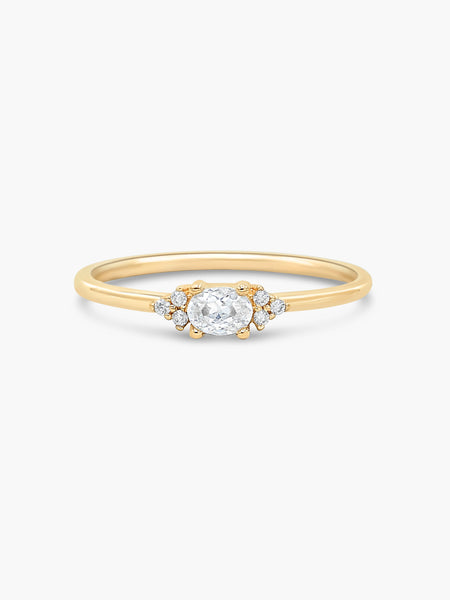 Dainty Oval Ring – The Faint Hearted